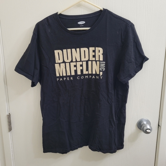 Old Navy | Shirts | The Office Dunder Mifflin Inc Tee Shirt Large ...